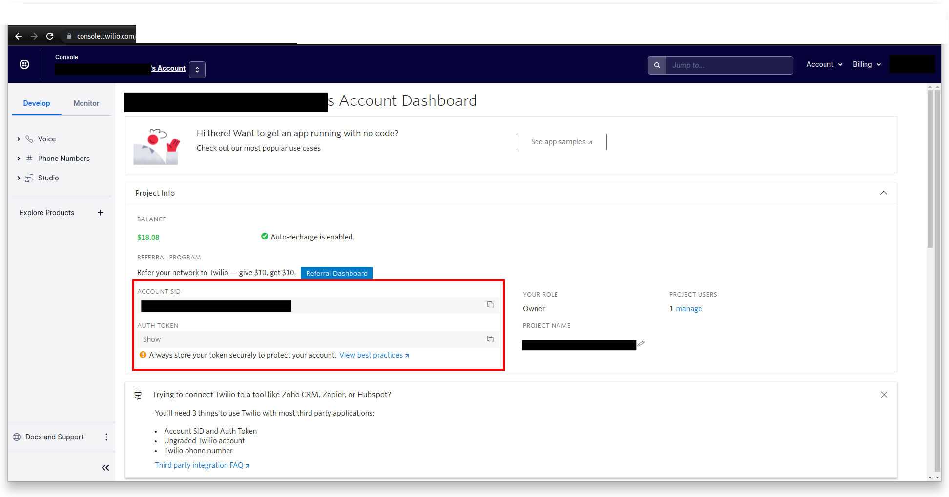 Creating Twilio Integrations in OnPing - OnPing Automation Platform