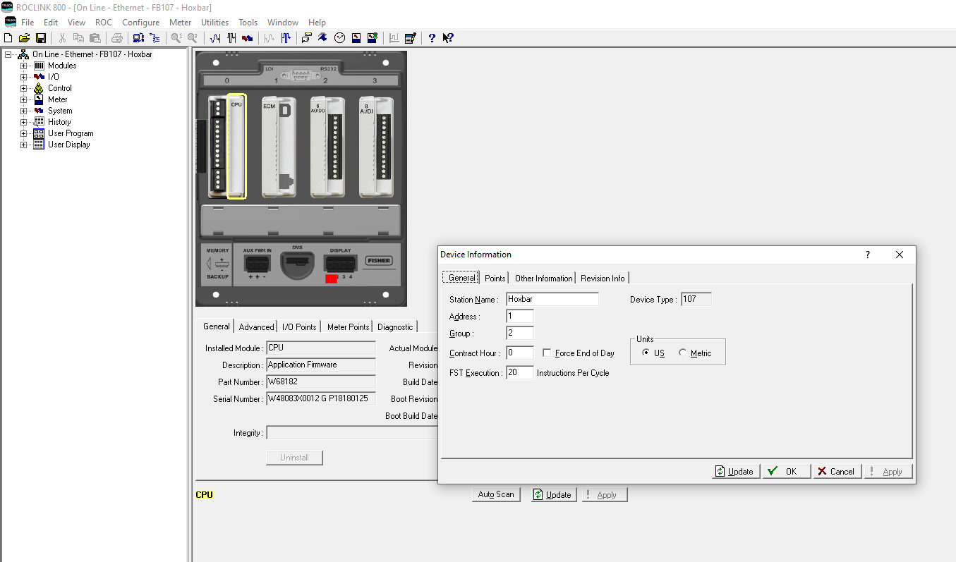 Integration Guide: Ethernet Connection from FlowBoss 107/ Roc 800 to ...